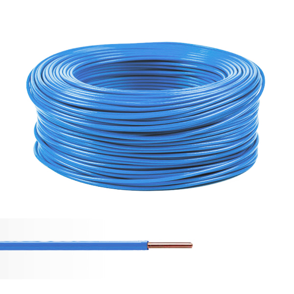 FIL TH 1,5mm2-Bleu-PLASTICABLE TH-Rouleau | Z-RESEAUX